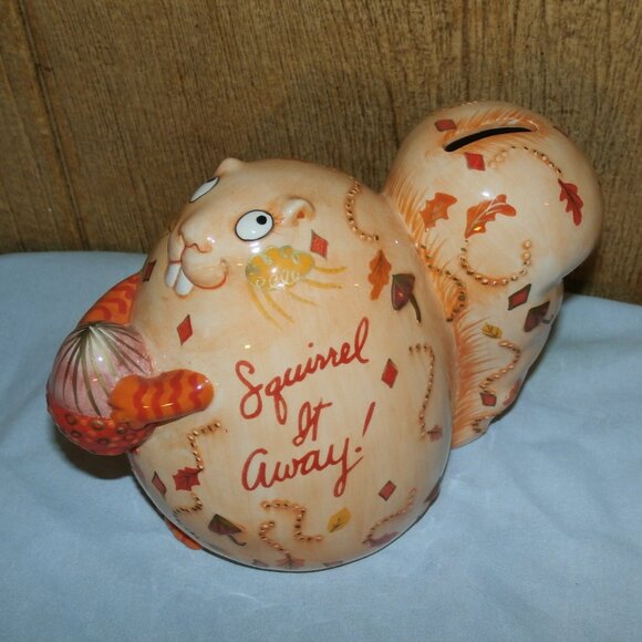 Fitz and Floyd | Other | Vintage Fitz And Floyd Ceramic Coin Piggy Bank ...